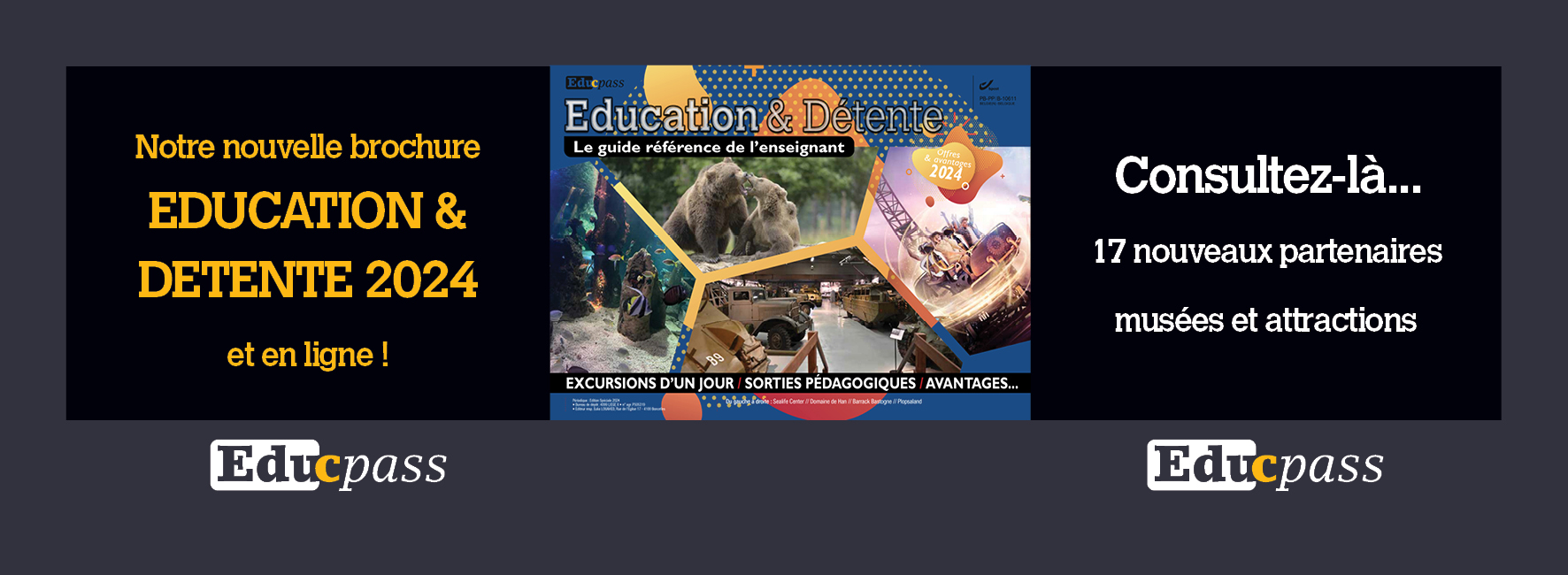 Educpass - Passeport pour les enseignants et les éducateurs FR et NL